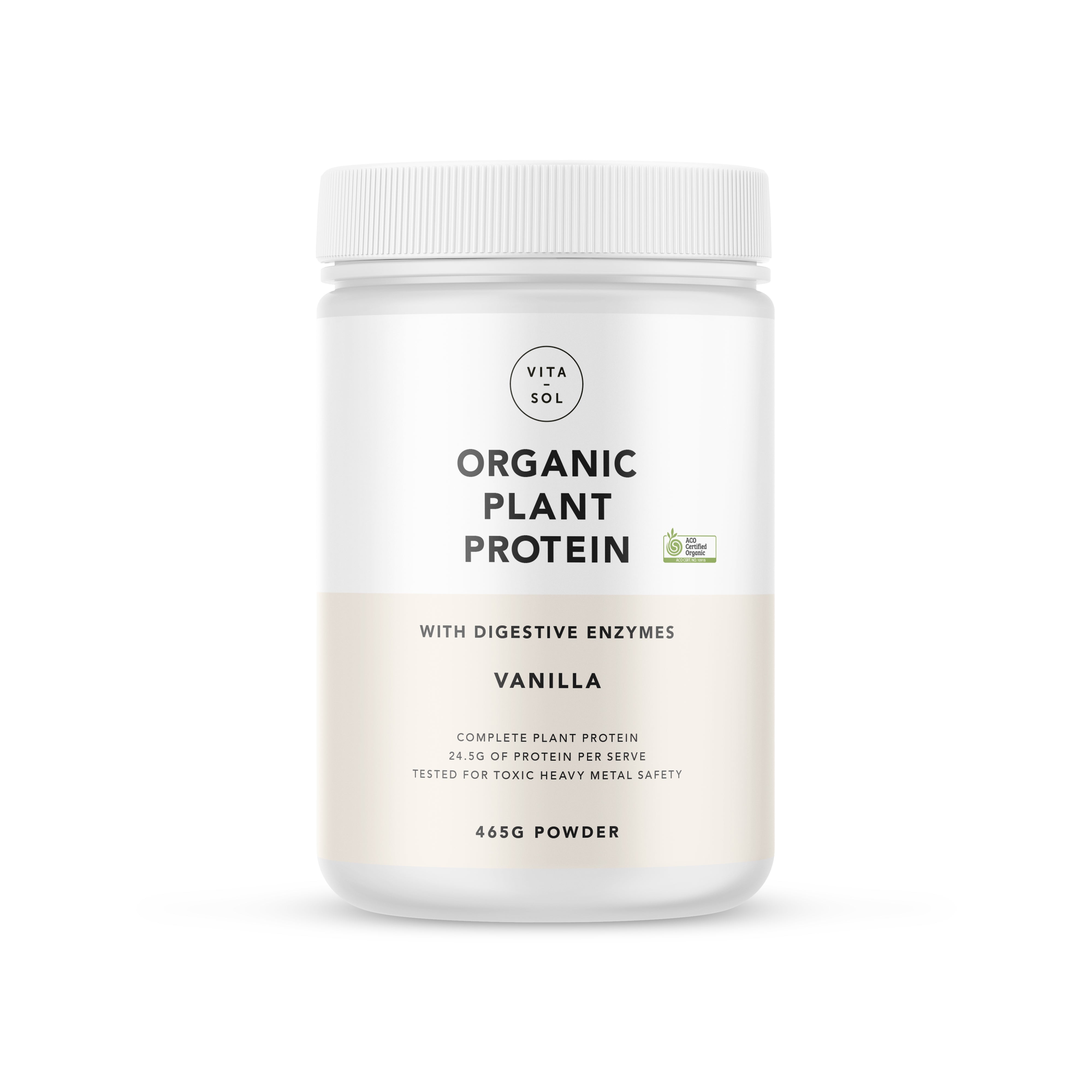 Organic Plant Protein With Digestive Enzymes | Complete Plant Protein ...